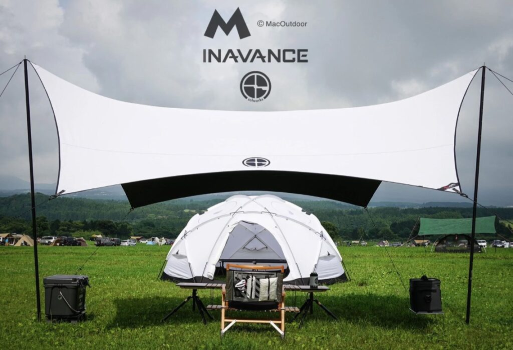 【6/9(木)～11(土)】Mac outdoor x SOL x INAVANCE『Mac oneタープ』抽選発売情報 | キャンプギア ...