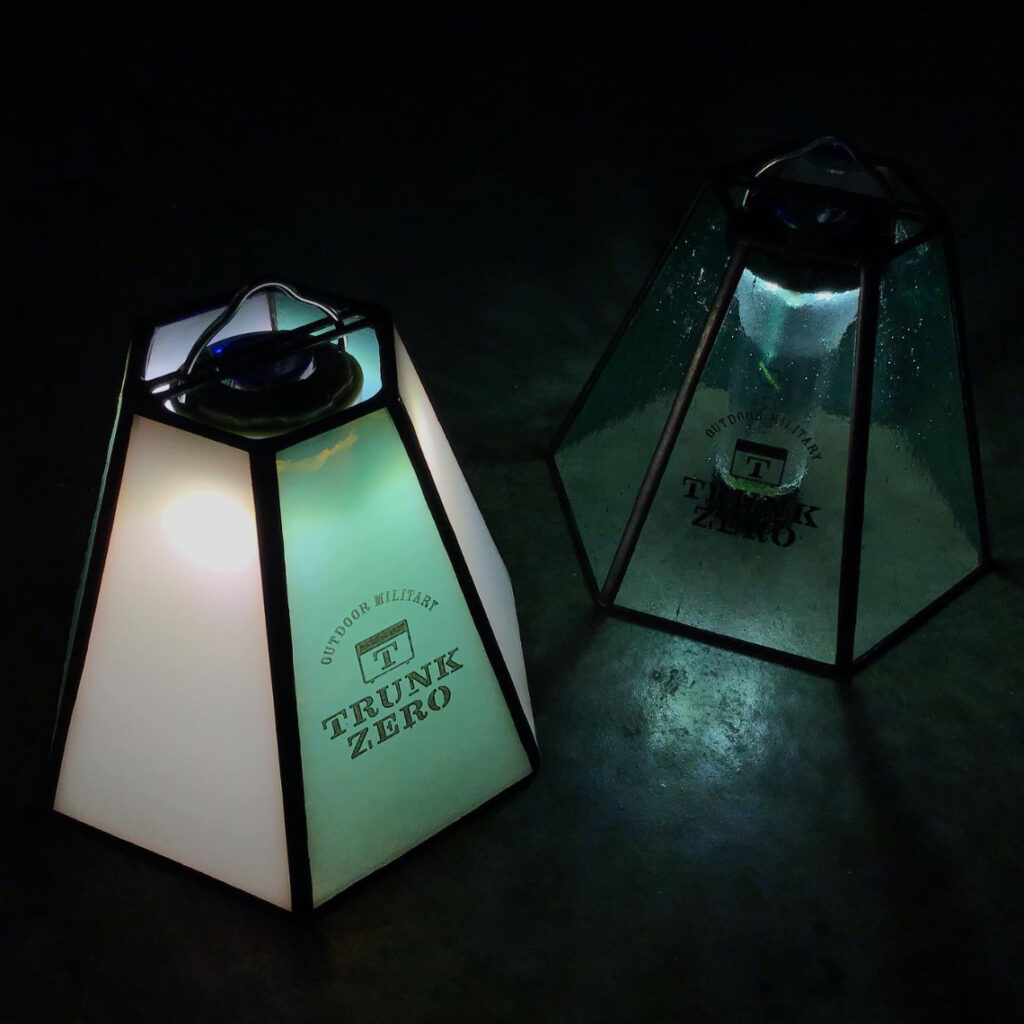 【2/17(金)～19(日)】TRUNKZERO×Lampup『ガラスシェード』抽選発売情報 | キャンプギア・ガレージブランド抽選入荷情報