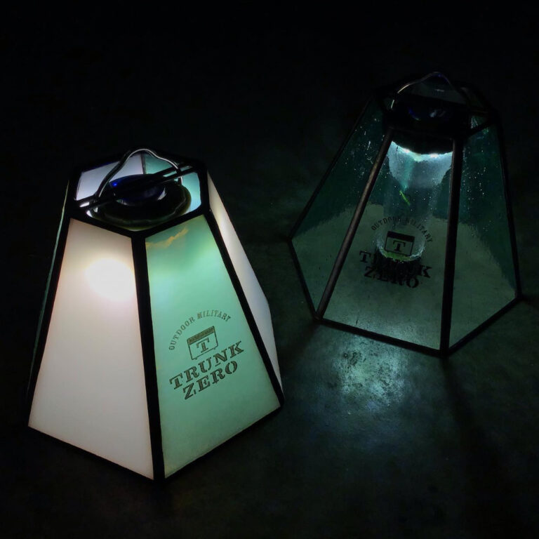 【2/17(金)～19(日)】TRUNKZERO×Lampup『ガラスシェード』抽選発売情報 | キャンプギア・ガレージブランド抽選入荷情報